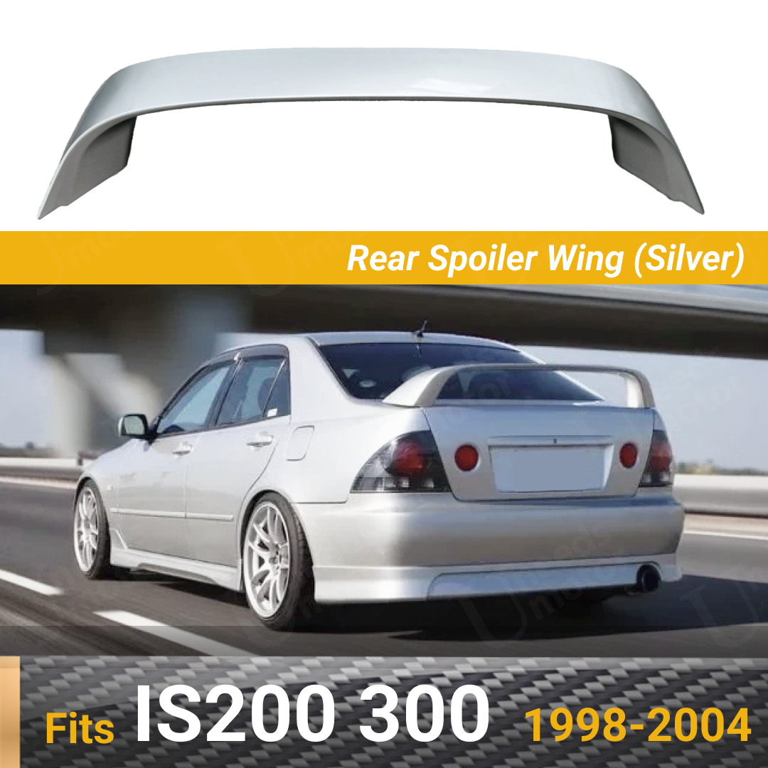 1998-2004 Lexus IS200 300 Altezza Rear Trunk Spoiler Wing 1C0 Silver OE ...