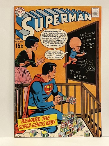 Superman #224 DC Comics 1970 | eBay
