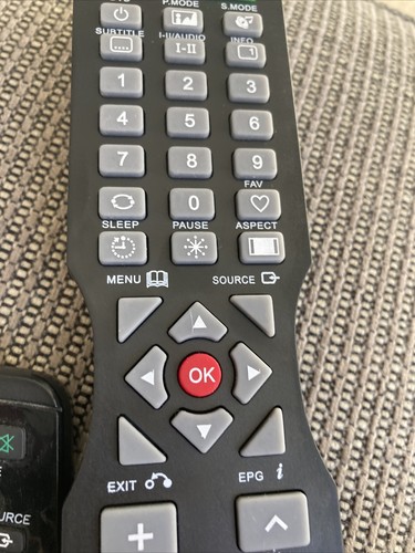 Original SONIQ TV Remote Control (QT166, QT155, QT155S) QT1D for sale ...