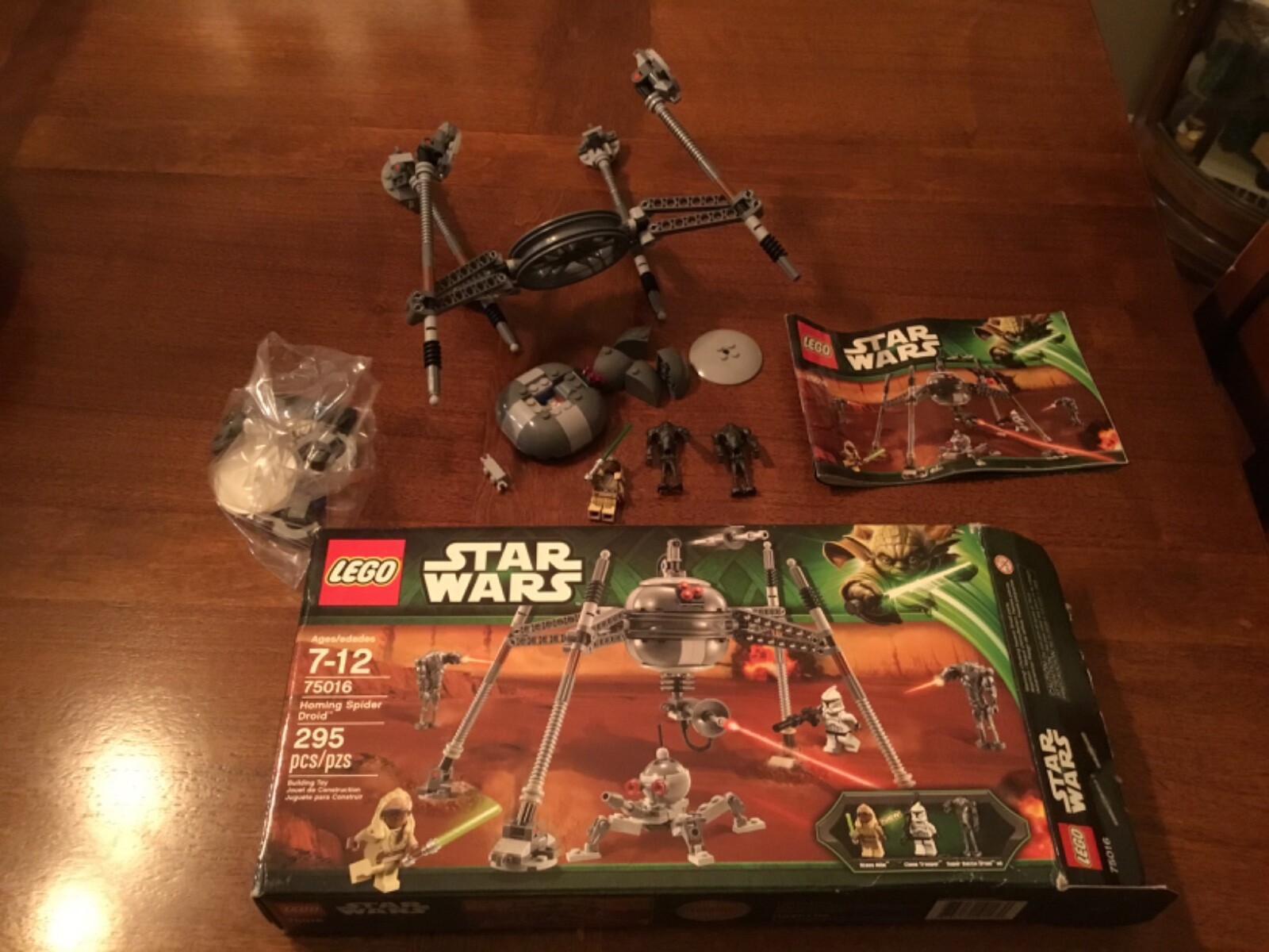 LEGO Star Wars Homing Spider Droid (75016) Includes box instructions ...
