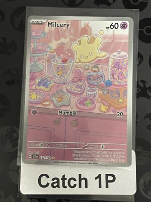 Milcery 152/142 Full Art NM/M Stellar Crown Pokemon Card | eBay