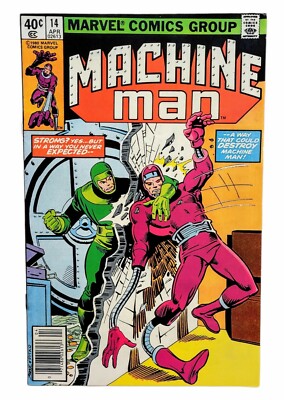 MACHINE MAN COMIC BOOK VOL.1 #14 MARVEL COMICS 1980 | eBay