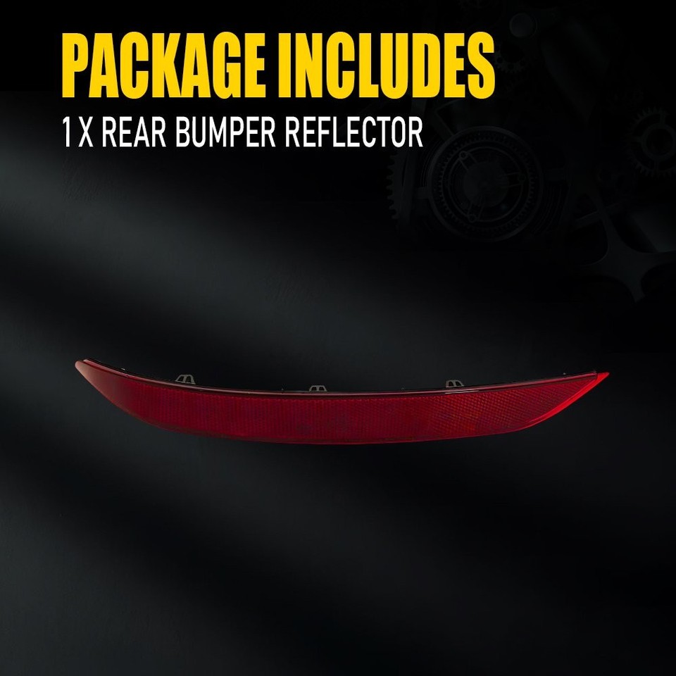 For 2019-2021 Volkswagen Jetta Bumper Rear Reflector Light Case Red ...