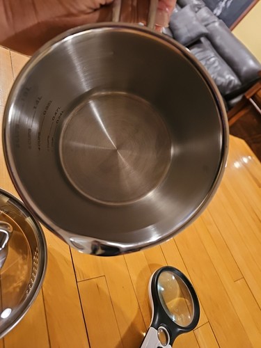 Krona Norpro 18/10 Stainless Steel Inox Rostfrei Glass Drain Lid ...