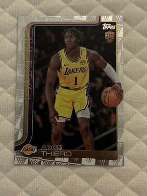 2025/26 Topps Flagship #236- Adou Thiero - Season Tip Off Parallel ...