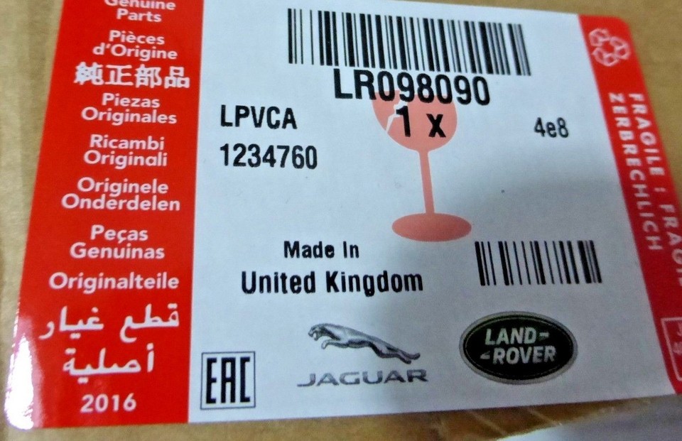 Land Rover OEM Range L405 2013-22 Atlas / Plateado Lado Quadruple Poder ...