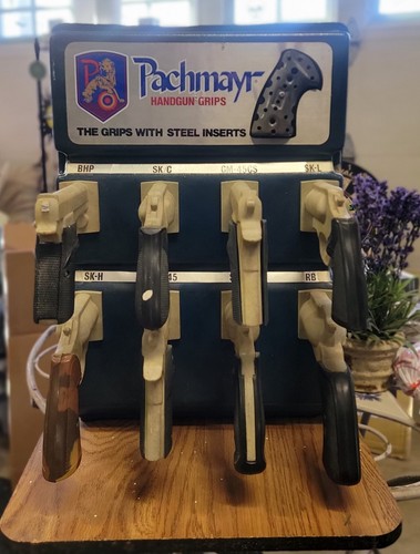 Vinatge Pachmayr Handgun Grips Countertop Advertising Store Display ...
