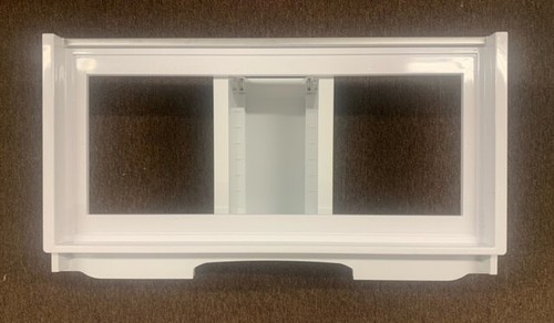 Whirlpool Fridge Crisper Cover and Frame w/Drawer Support W11133636 ...