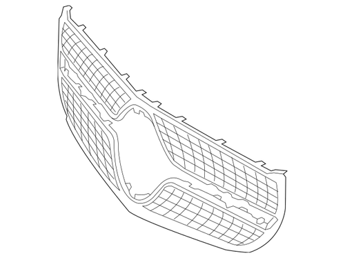 Mercedes Benz SLC 300 SLC 43 AMG 2017-2020 Radiator Grille Cover OE ...