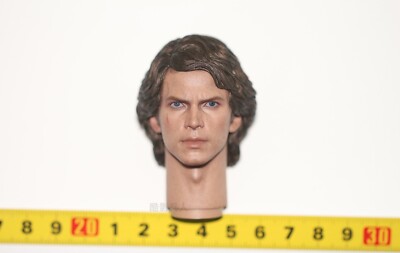 1/6 Head Sculpt Figure Hot Toys Anakin Skywalker TMS019 Star Wars The ...
