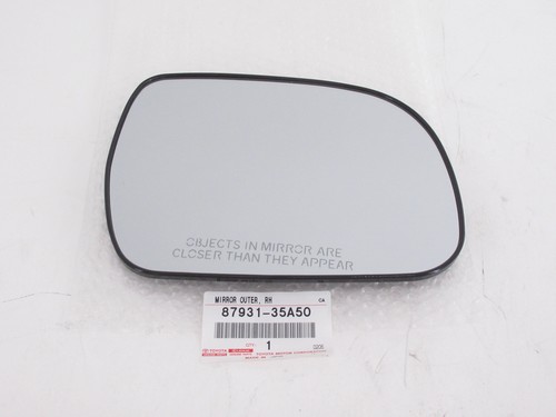 Genuine OEM Toyota 87931-35A50 Passenger Side Mirror Glass 2010-2014 ...