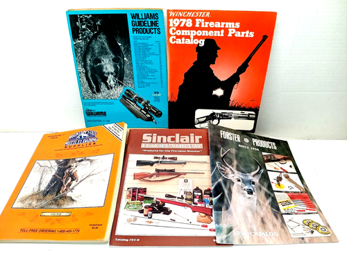 Vintage Hunting Catalogs WINCHESTER-WILLIAMS GUIDELINE-FOSTER-SINCLAIR ...