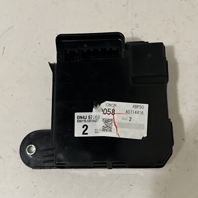 2023 MAZDA 3 FRONT BODY CONTROL MODULE BCM UNIT OEM DN4J 67560C | eBay