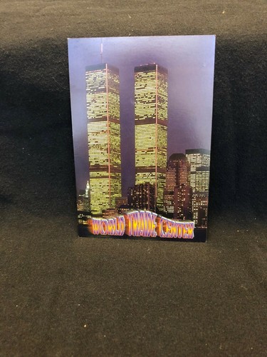 World Trade Center Vintage Postcard - WTC , Twin Towers , NYC 9/11 ...