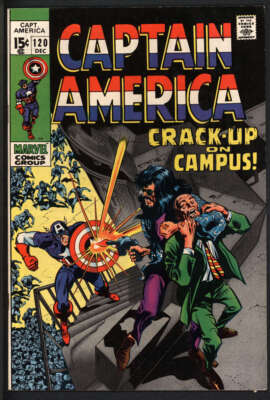 CAPTAIN AMERICA #120 7.0 // M.O.D.O.K. APPEARANCE MARVEL COMICS 1969 | eBay