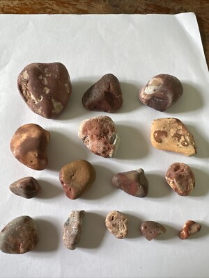 Red Jasper Raw Stones Beach Rocks | eBay UK