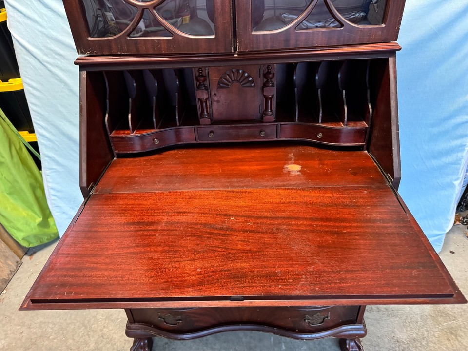 Antique secretary desk, drop top. Jasper cabinet company, circa 1900 ...