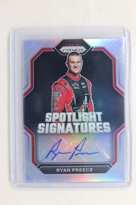Ryan Preece - 2023 Prizm Racing NASCAR Autograph Signature | eBay
