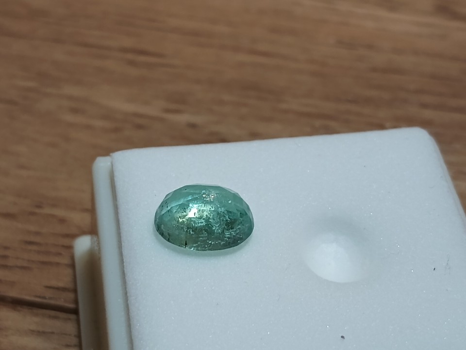 1.9ctw Loose Colombian Emeralds-Emerald Cut Genuine Emeralds Ovel Cut ...