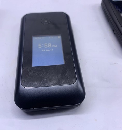 Consumer Cellular 4G LTE Verve Snap 8GB Flip Phone - Black | eBay