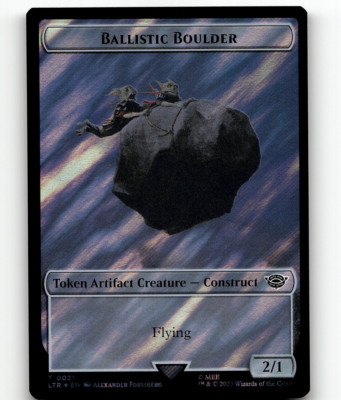 Surge Foil - MTG Ballistic Boulder Food (21) The Lord of the Rings | eBay