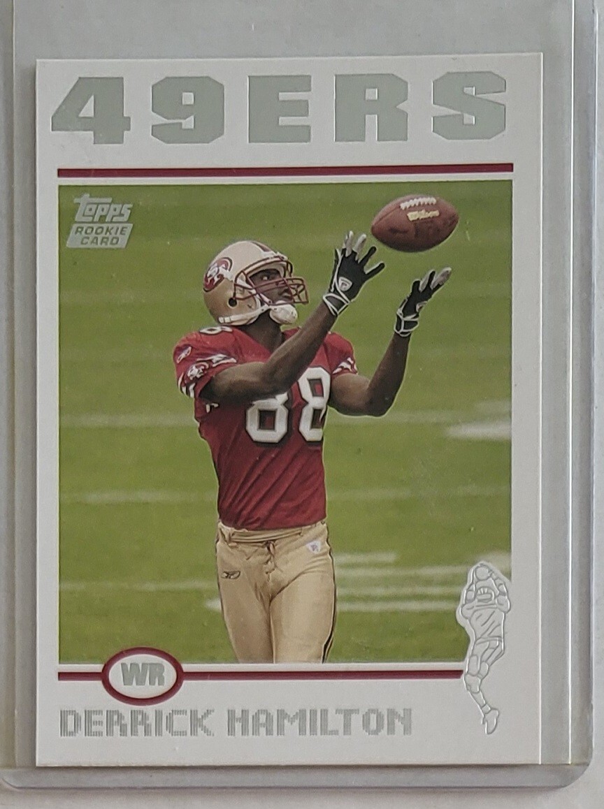 2004 Topps Rookie #340 Derrick Hamilton San Francisco 49ers Football ...
