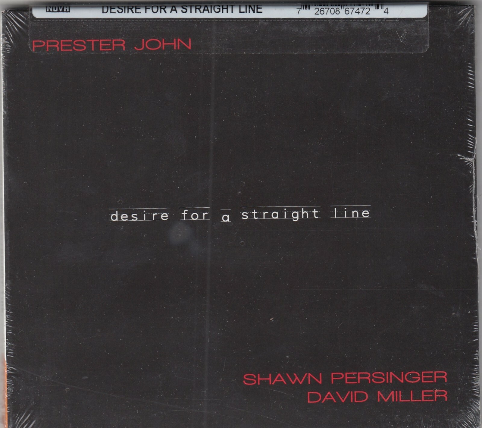 Prester John; Persinger; Miller - Desire For A Straight Line CD 2010 ...