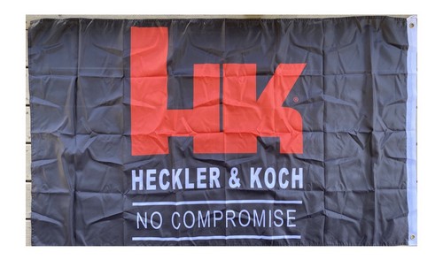 Heckler & Koch Flag Banner No Compromise 3 x 5 Ft HK | eBay