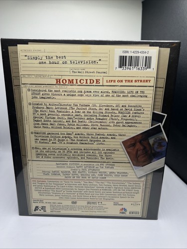 HOMICIDE: LIFE ON THE STREET Complete Series 35-DVD BOX SET Daniel ...
