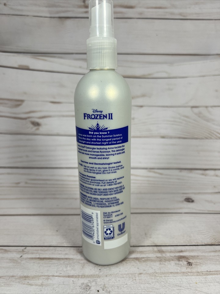 Suave Kids Frozen II Disney Hair Detangler Spray Sparkle Berry 10oz (2 ...