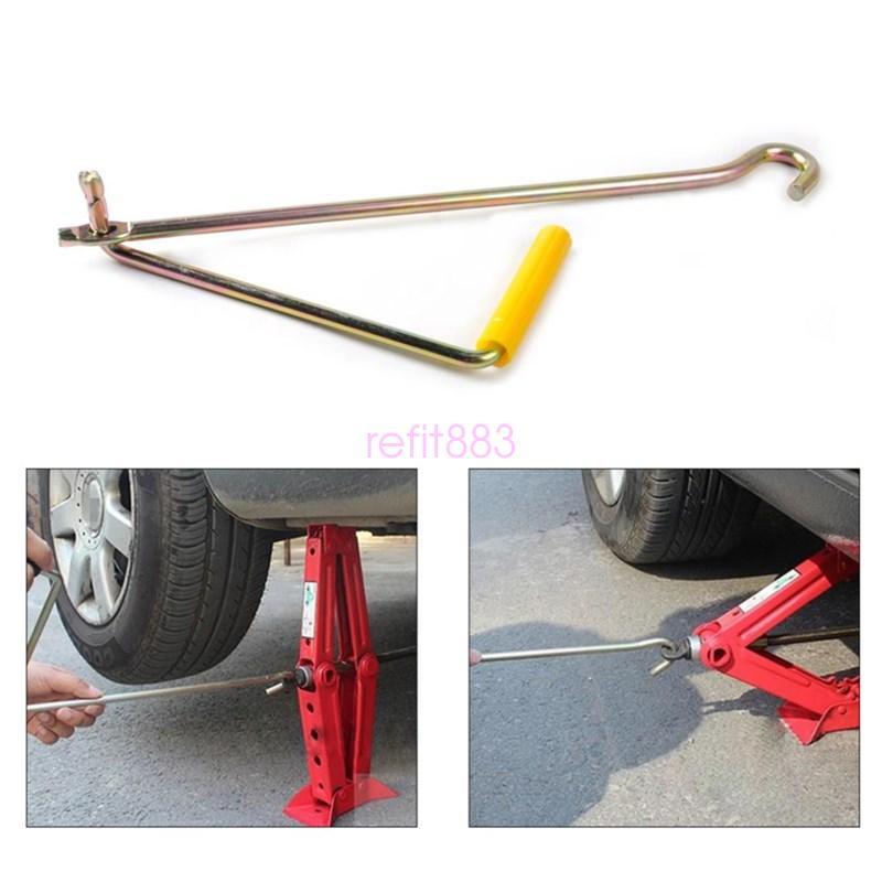 1pc Car Tire Wheel Lug Wrench Scissor Jack Crank Speed Handle Lift Tool ...