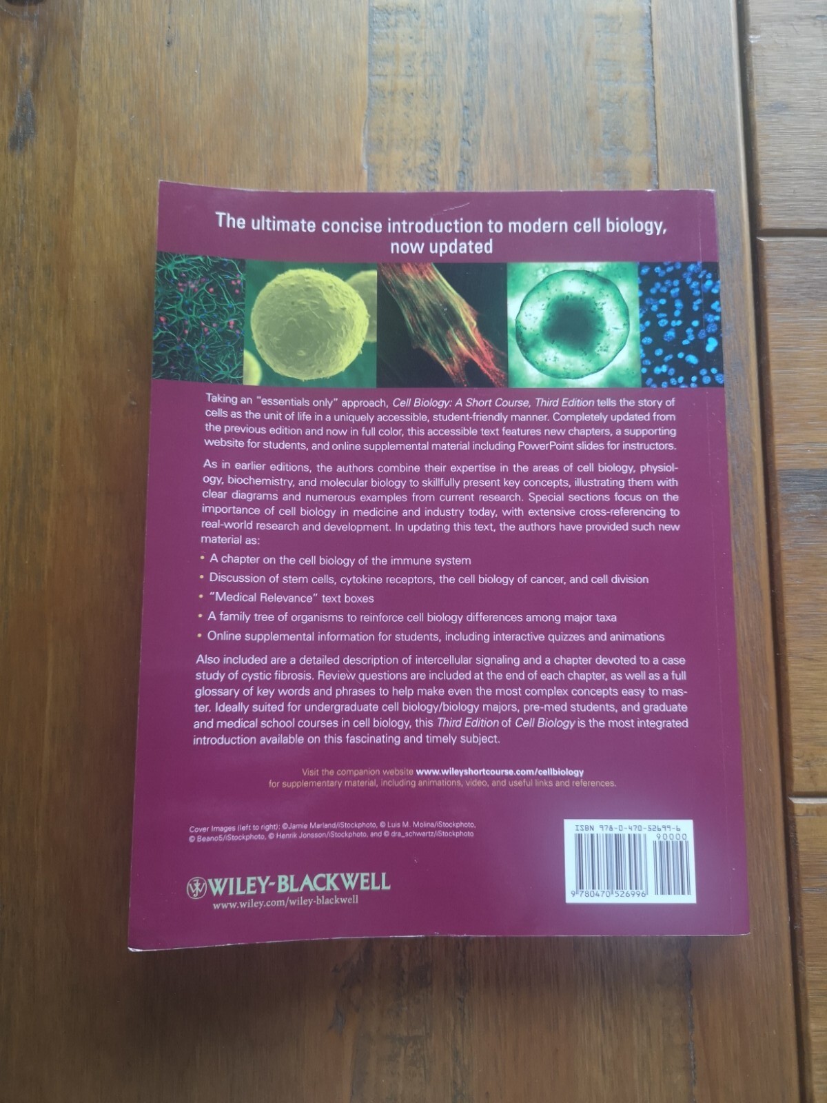 Cell Biology: A Short Course by Hugh A. White, Jeremy S. Hyams ...