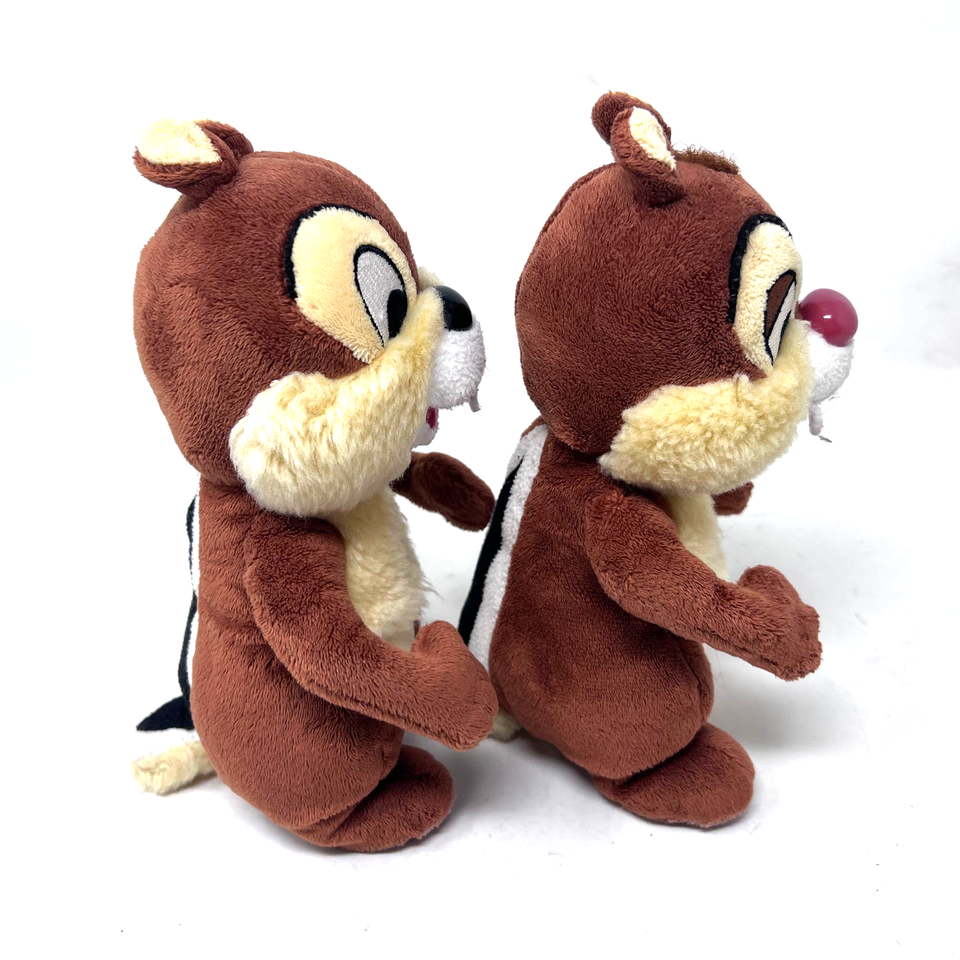 Chip N' Dale Chipmunks 9" Plush Stuffed Disneyland Walt Disney World ...