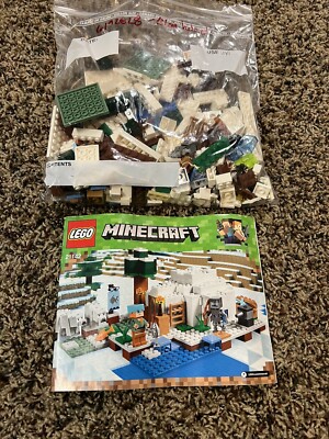 LEGO Minecraft: The Polar Igloo (21142) Complete Set 673419281546| eBay