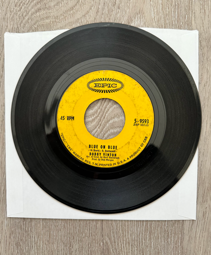 Bobby Vinton Blue On Blue / Those Little Things 45 rpm 7inch VG | eBay