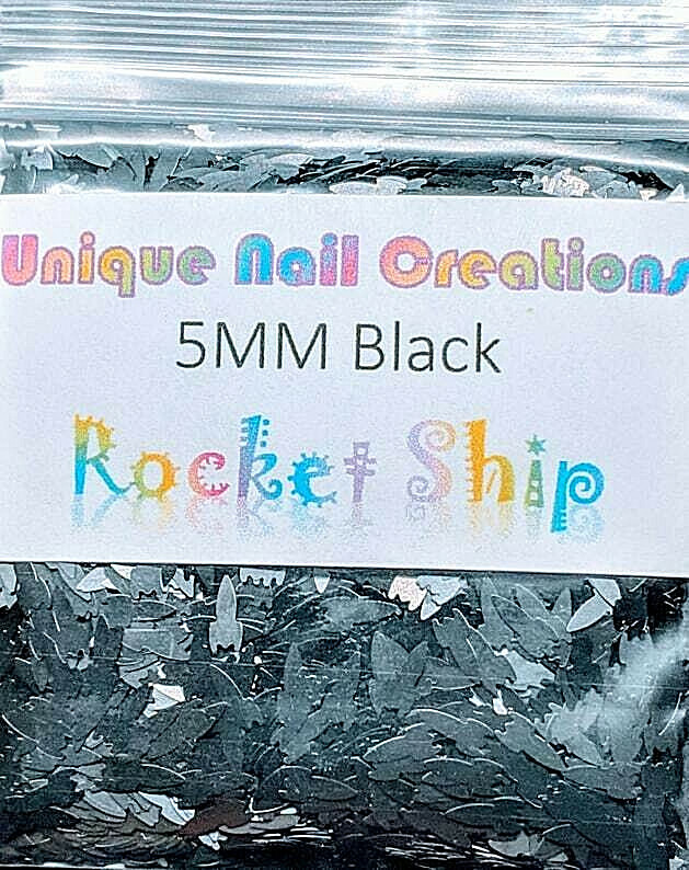 ROCKET SHIP Shape Glitter~U Pick~Nail•Acrylic•Gel•Body Art•Face ...