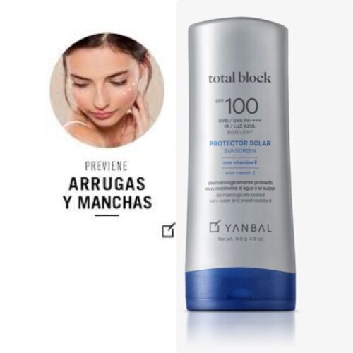 Total Block Sunscreen SPF100 / Protector Solar Para Rostro & Cuerpo 4.9 ...
