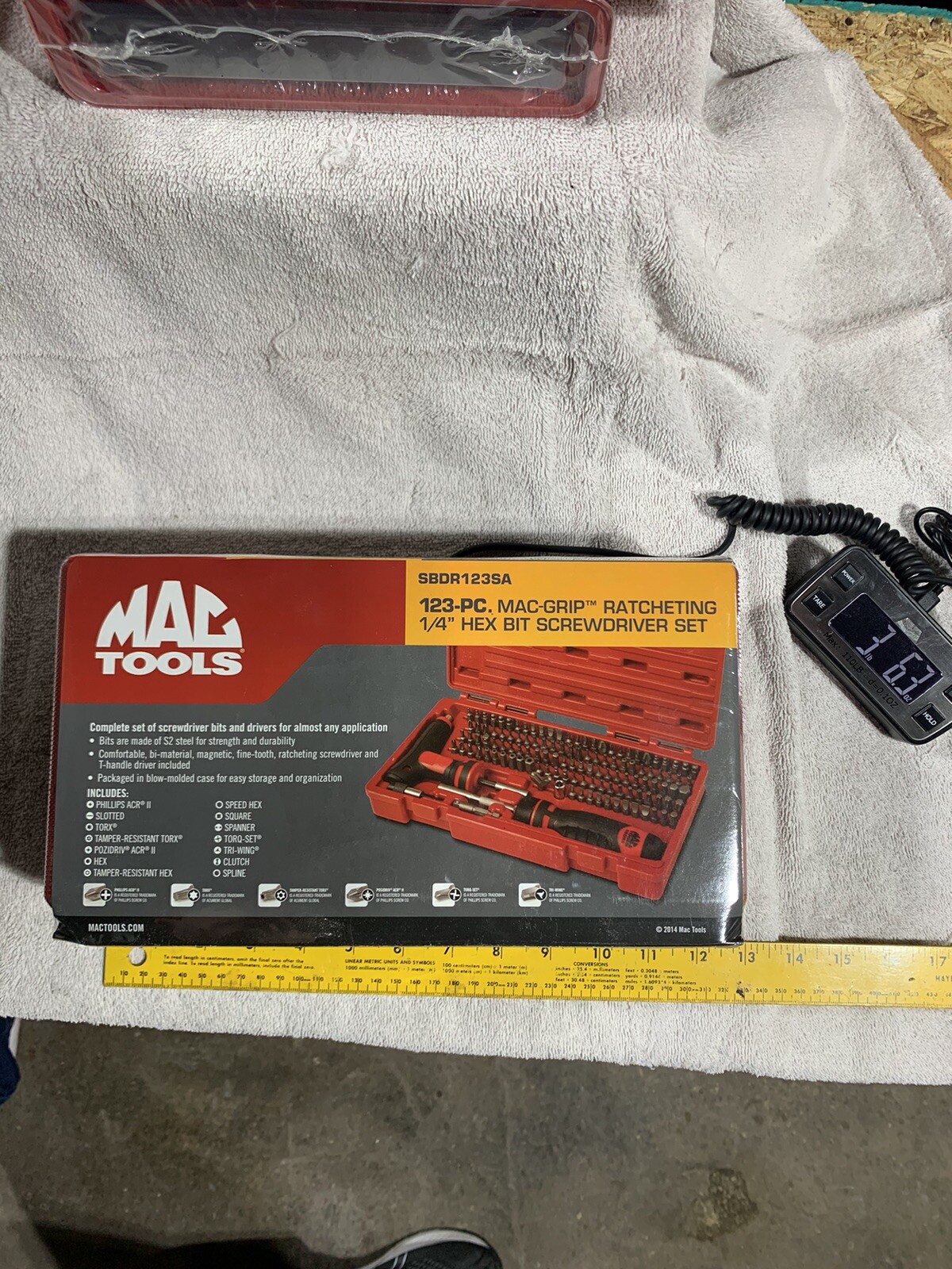 Mac Tools SBDR123SA 123 PC Mac-grip Ratcheting Screwdriver Set for sale ...