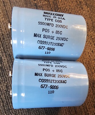 Capacitors - 2 Mallory