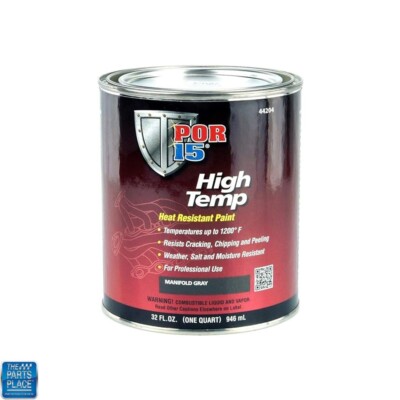 POR-15 POR 15 High Temperature Manifold Paint High Heat Resistant ...