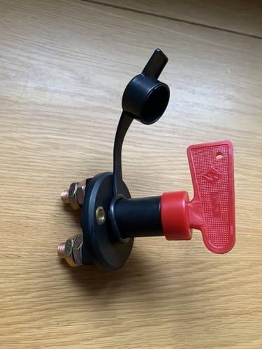 Caravan Motor Mover Battery Isolation Cut Off Kill Switch 200Amp And ...