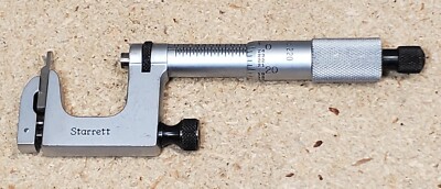 Micrometers - Starrett Anvil Micrometer