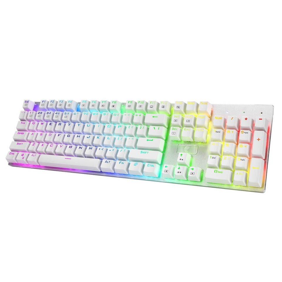 HUO JI E-Yooso Z-88 Mechanical Gaming Keyboard USB Wired, Programmable RGB Ba... | eBay