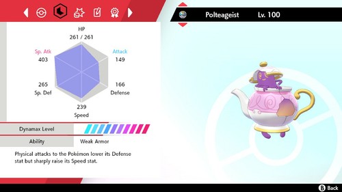 Shiny Polteageist (Antique) 6IV Pokemon Sword and Shield 🚀Fast Delivery ...