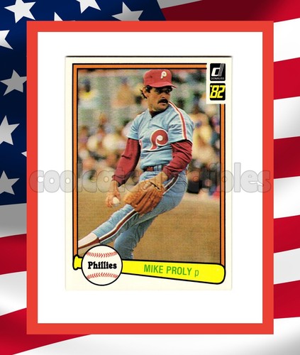 1982 DONRUSS MLB - #345 - Mike Proly - Philadelphia Phillies | eBay