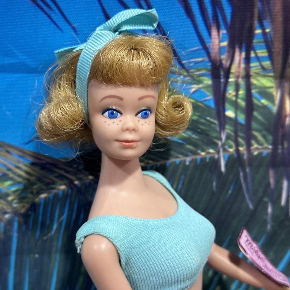 Vintage 1962 Barbie Best Friend Midge Mattel 860 Blonde in Original Box ...