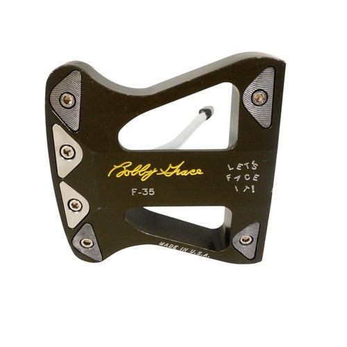 Bobby Grace 2010 Rare Putter F-35 Let's Face It! 35" RH w Head Cover | eBay