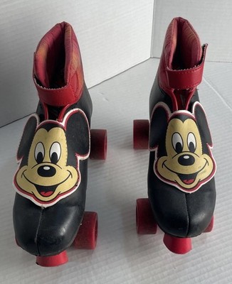 Disneys Mickey Mouse Child Roller Skates Size 3 Pre Owned | eBay