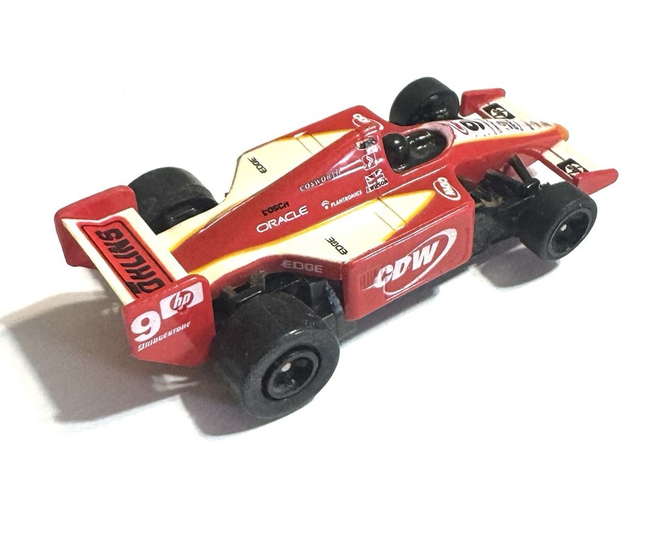 VERY RARE TOMY AFX SUPER G+ PLUS LOLA CHAMP CDW #9 FORMULA F1 HO SLOT ...