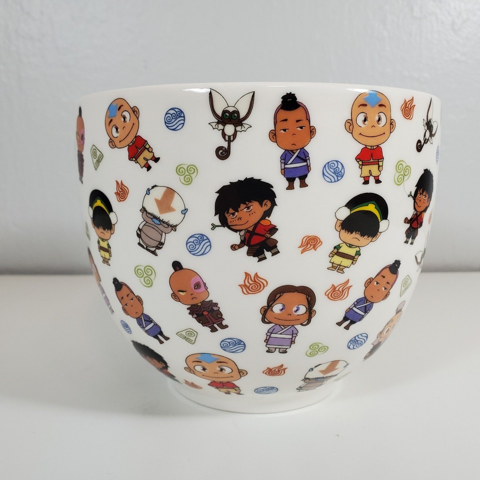 Ramen Bowl Avatar The Last Airbender Chibi All Over Print Nickelodeon ...